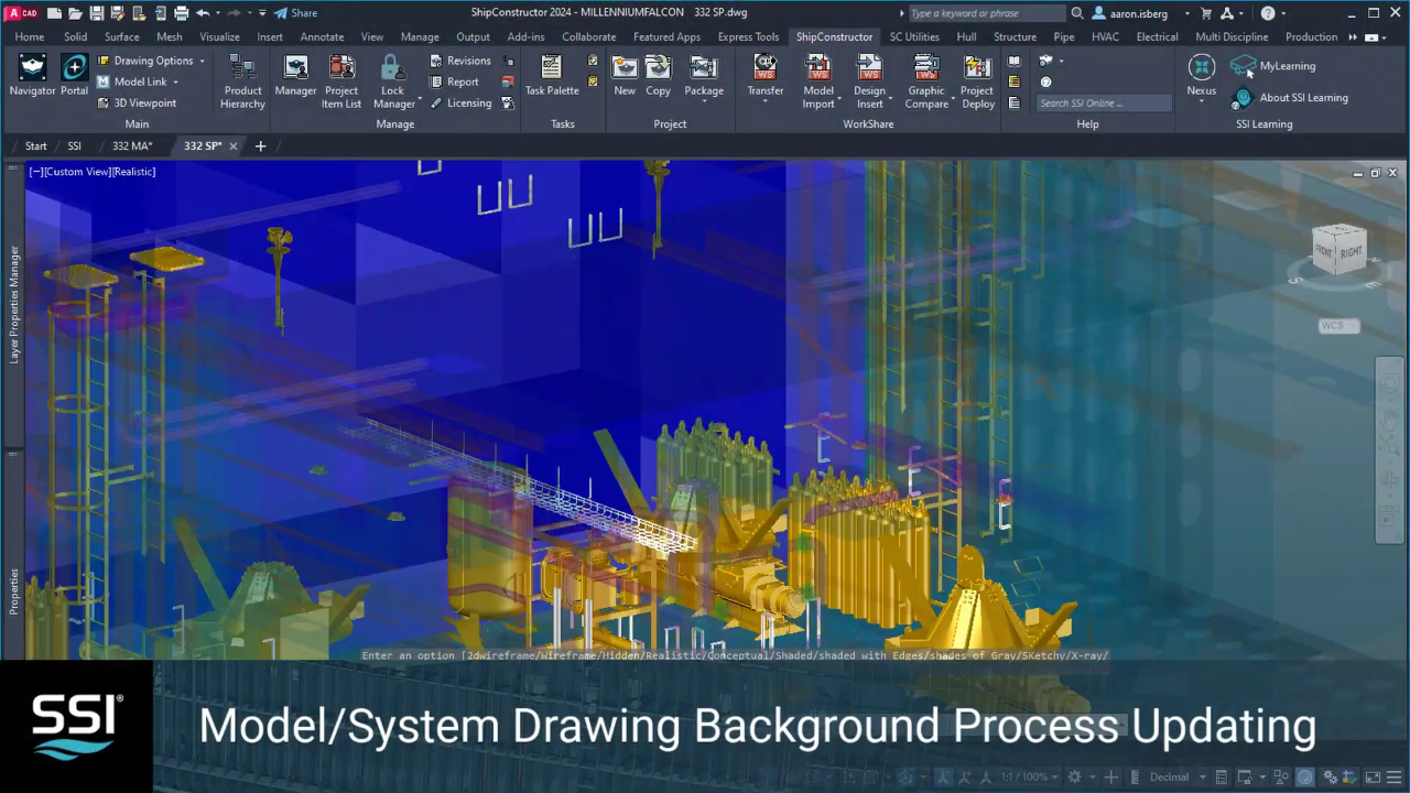SSI 2024 R1.1 - Background Model/System Drawing Updating » SSI